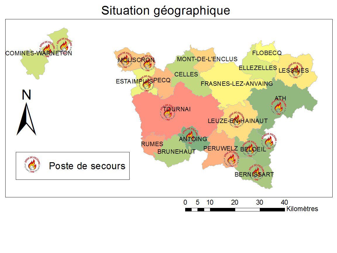 Zone de Secours de Wallonie Picarde | L’organisation